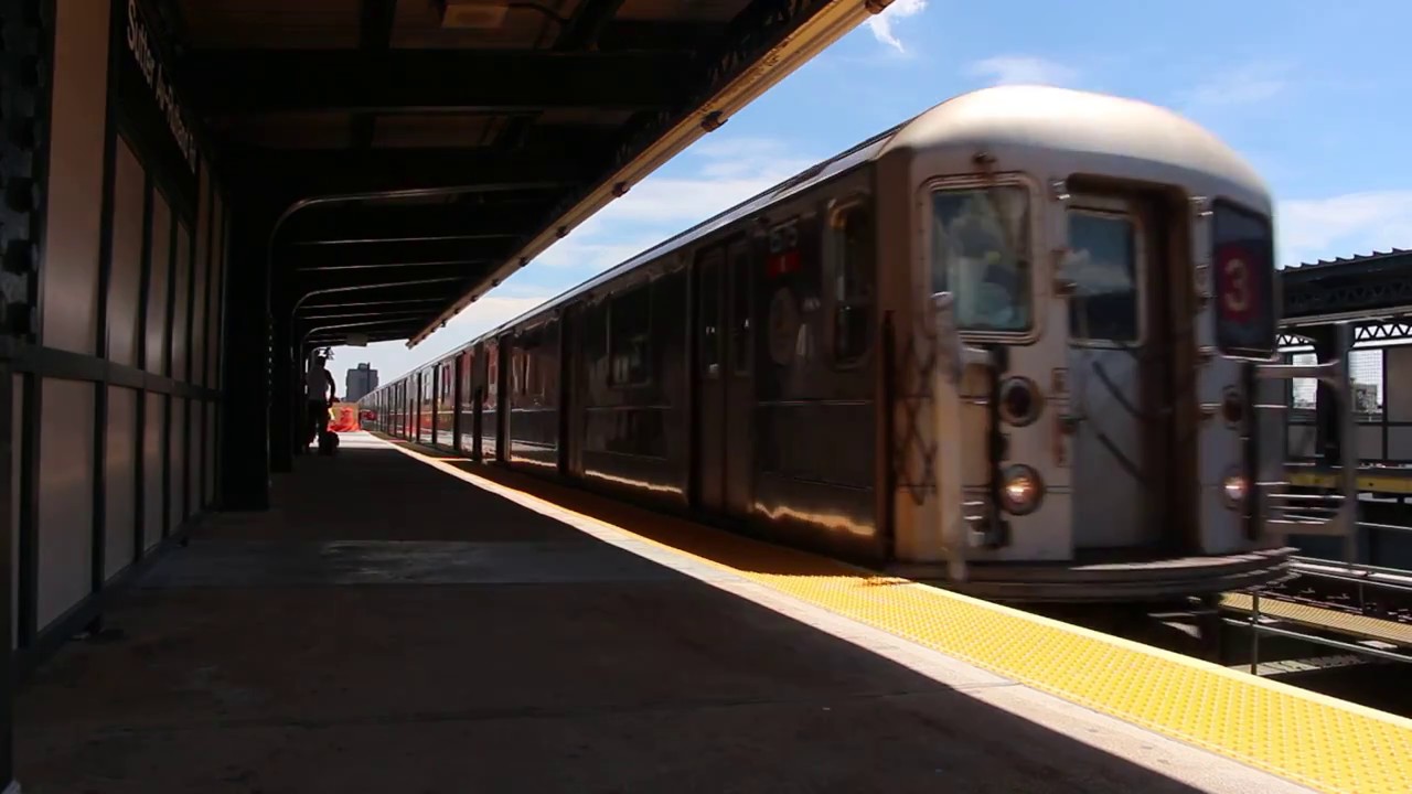 R62 (3) Train at Sutter Avenue - Rutland Road - YouTube