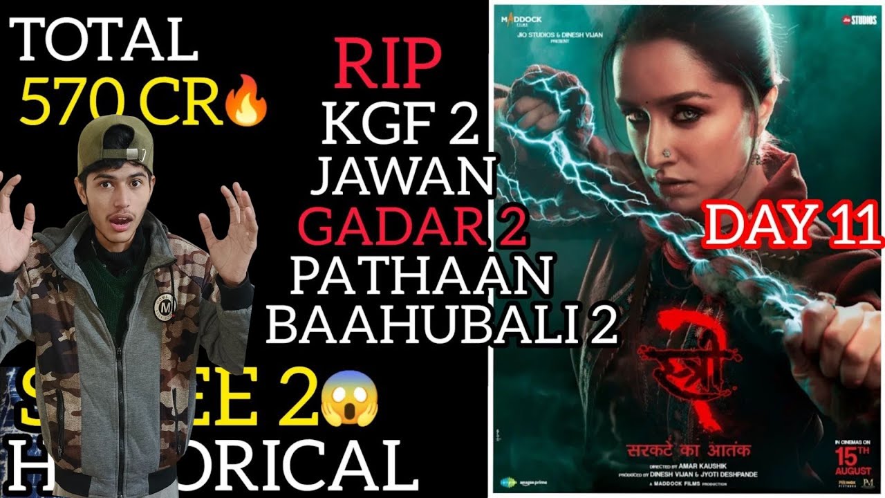 STREE 2 Box Office Collection | STREE 2 Day 11 Box Office Collection ...