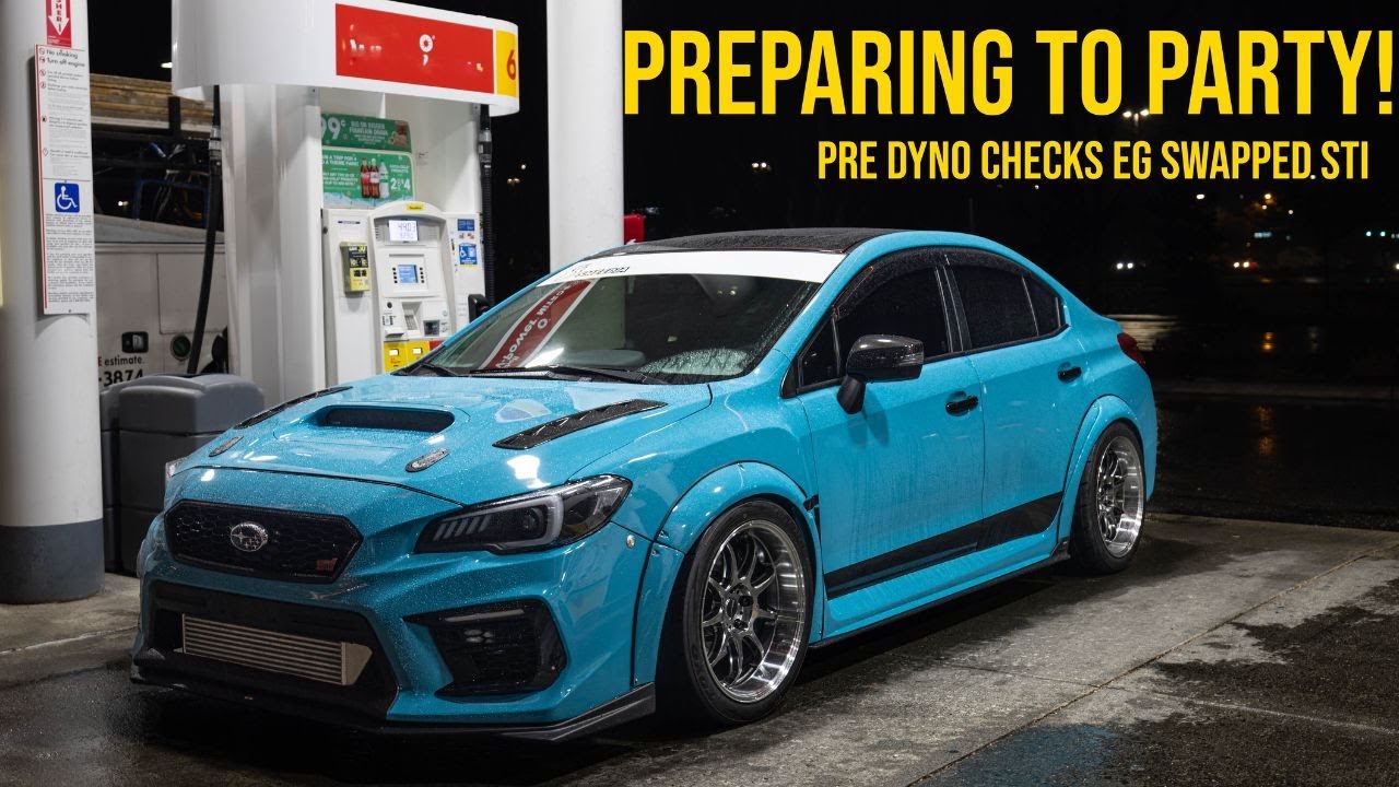 Must Do! Pre Dyno Checks on EG33 Subaru WRX STI - YouTube