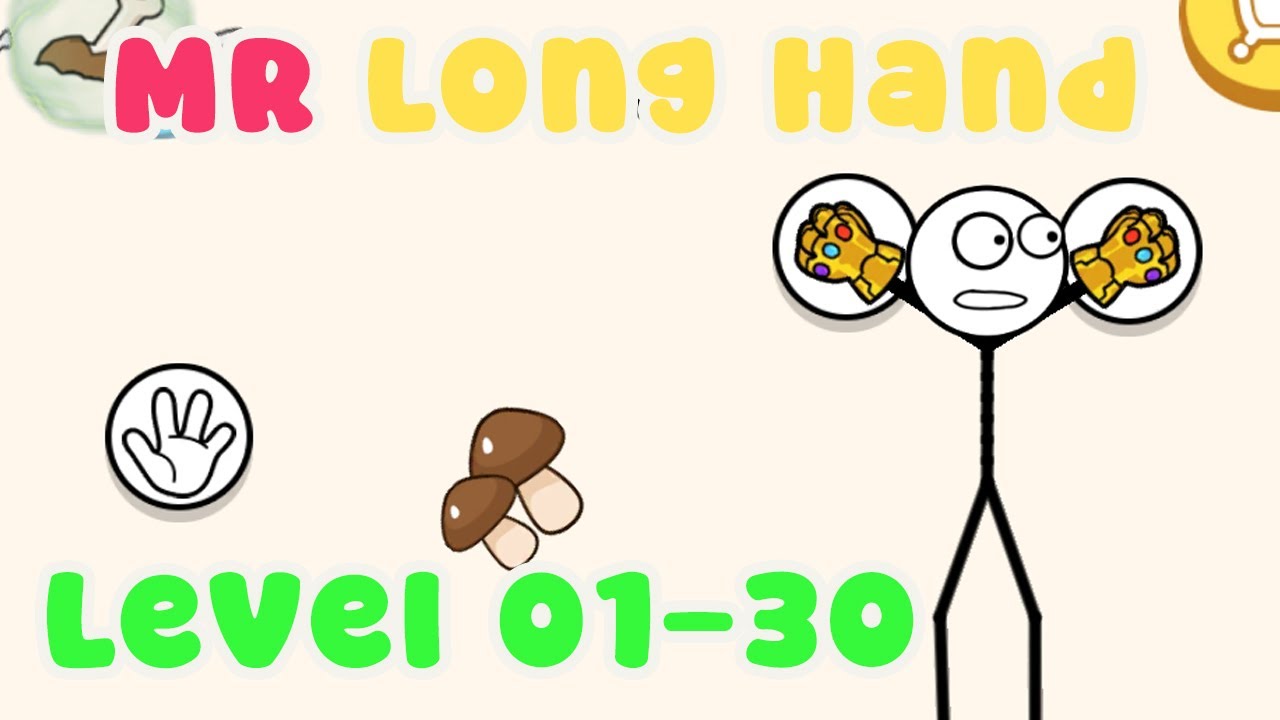 Game Play Mr Long Hand 1-30 - YouTube