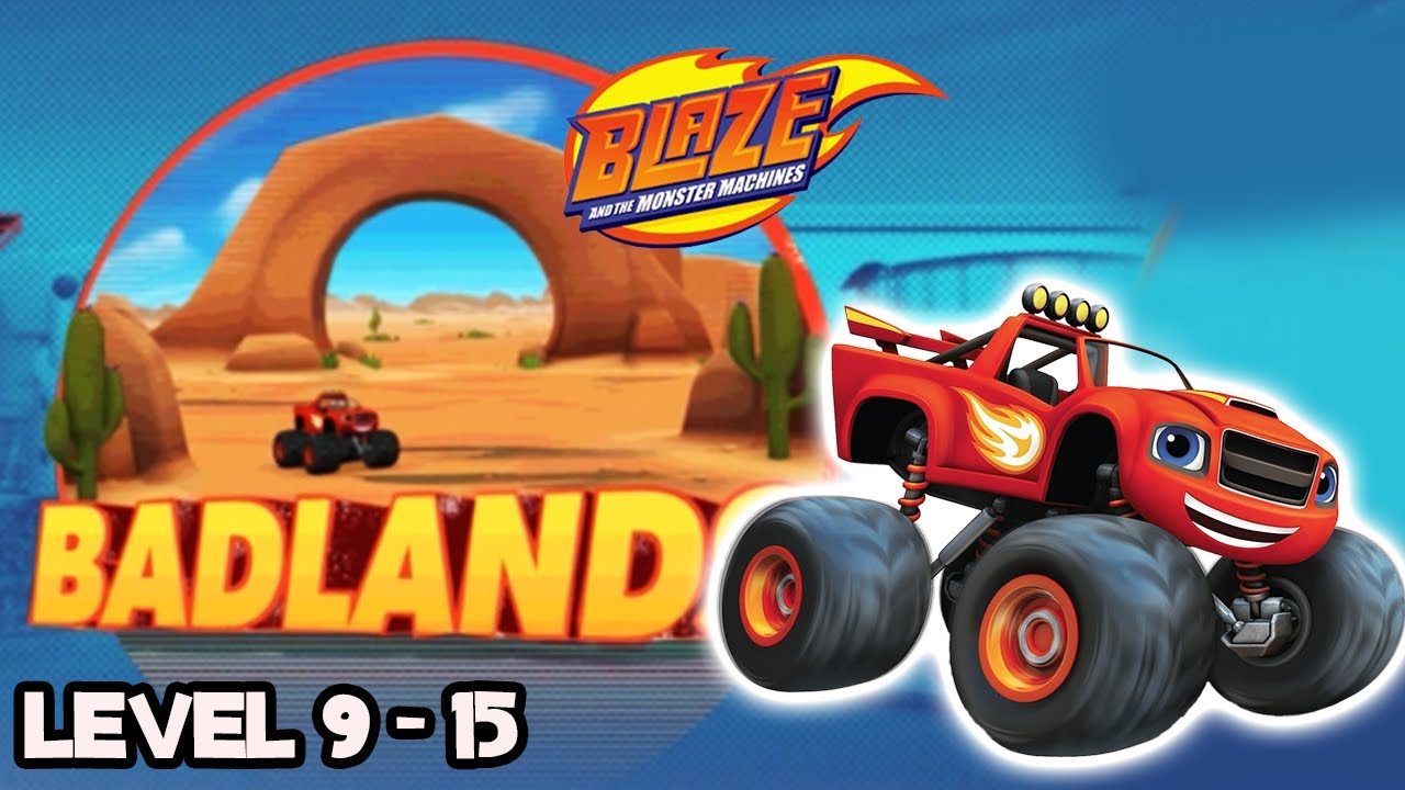 Blaze and the Monster Machines - Clear All Badlands Levels 3 Stars 🏎🏎🏎 ...