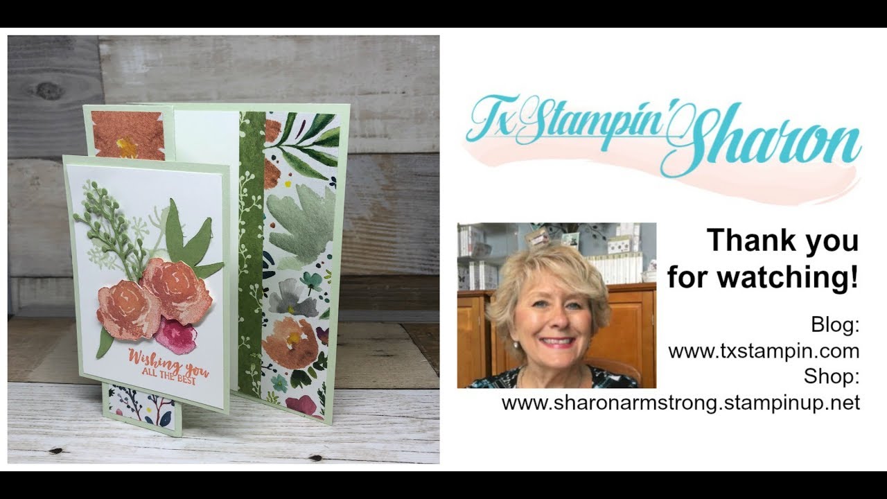 Reverse Z fold Interactive Card - YouTube