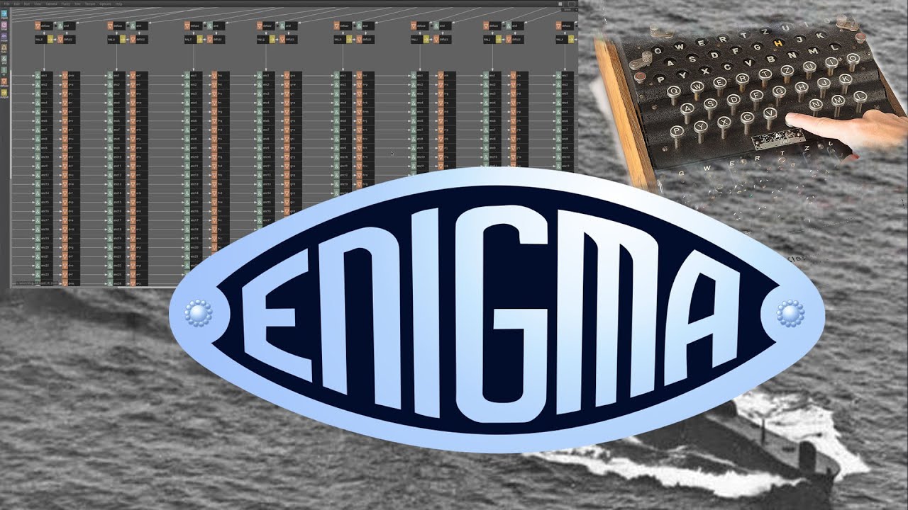 Building an Engima cypher machine in VFX Crowd software - YouTube