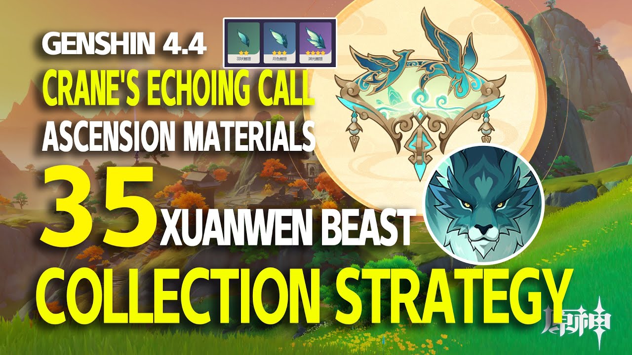 XIANYUN WEAPON | Ascension Materials | 35 Xuanwen Beast | Fast ...