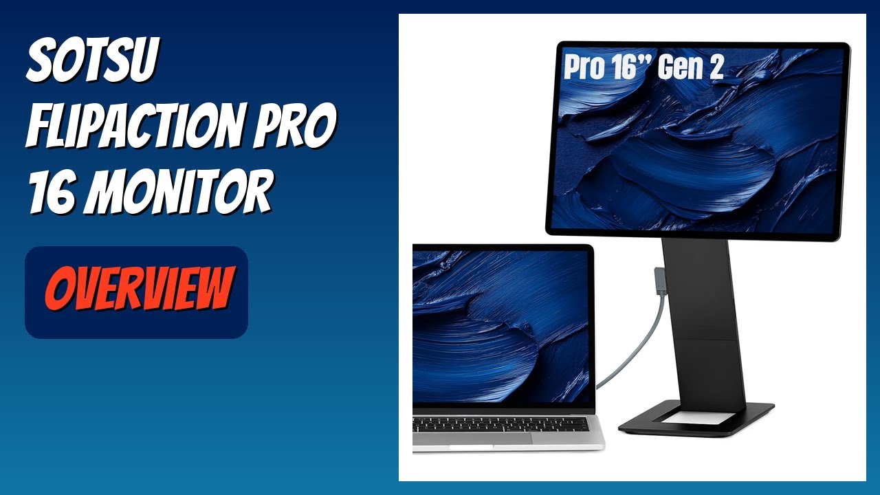 REVIEW (2026): SOTSU FlipAction Pro 16 Monitor. Features - YouTube