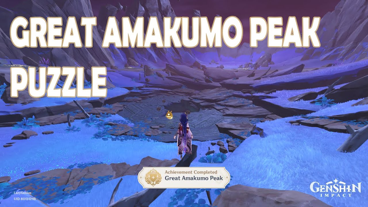 GENSHIN IMPACT - AMAKUMO ISLAND PUZZLE - YouTube