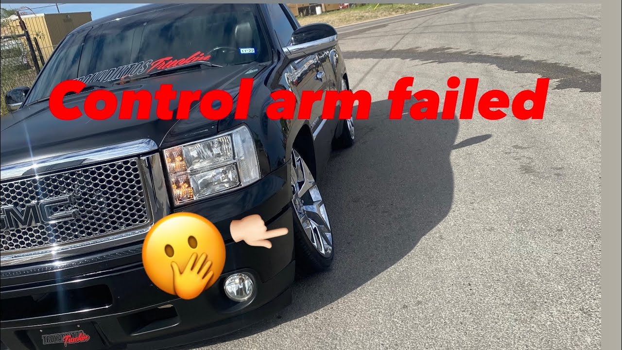 Cotrol arm failed! - YouTube