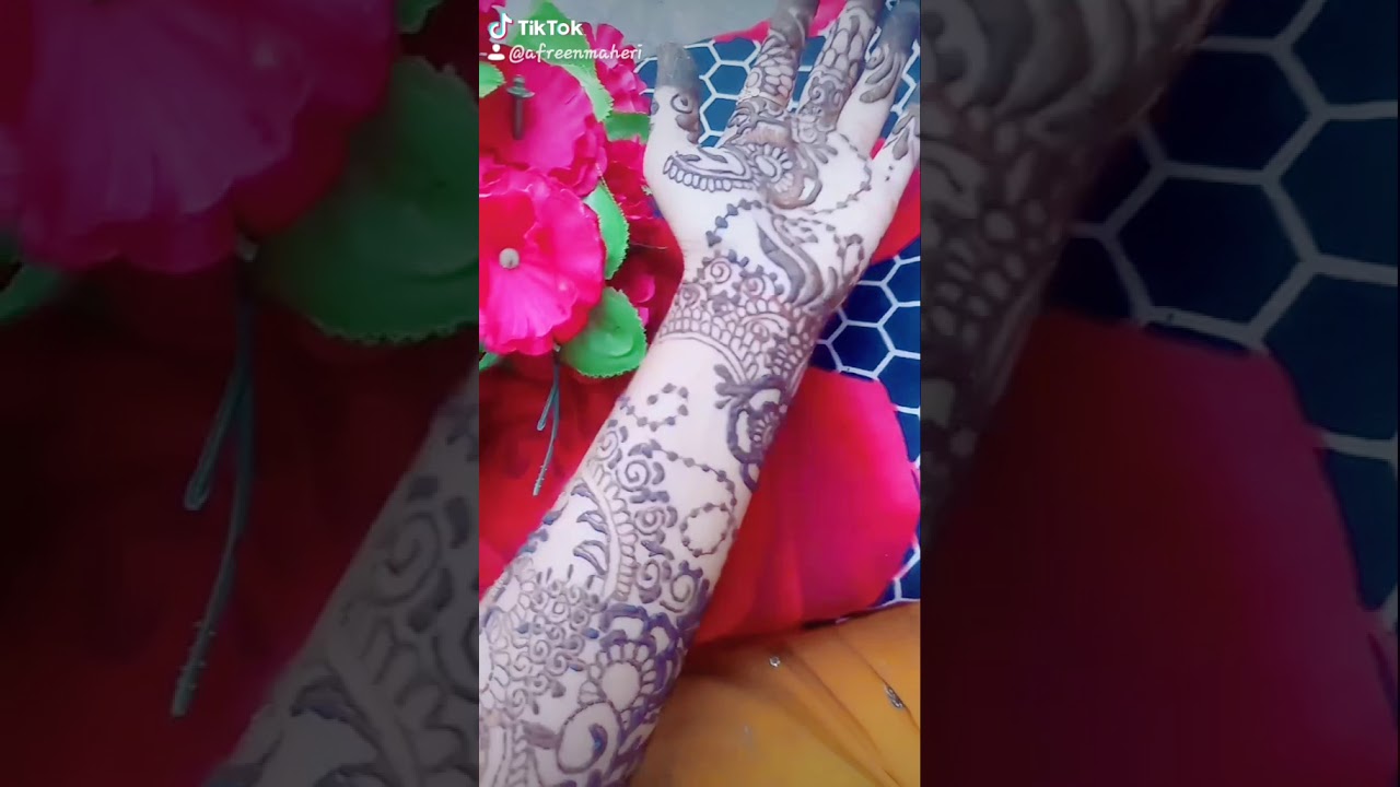 Kafif mehendi design - YouTube