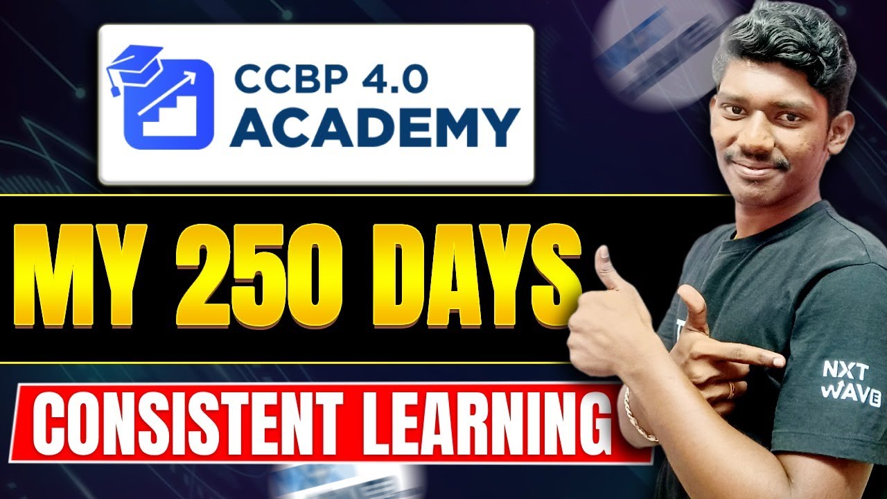 My Learning Journey with NxtWave CCBP 4.0 Academy | NxtWave Institute ...