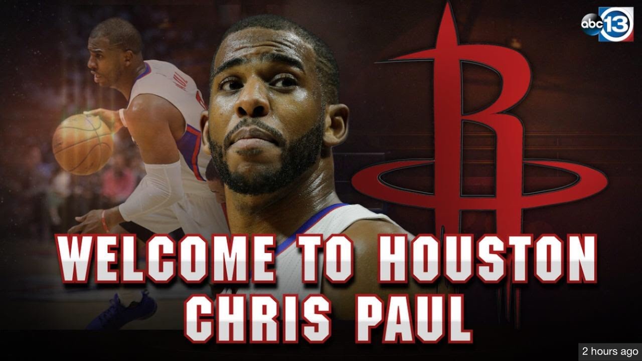 CHRIS PAUL JOINING THE ROCKETS!!!! - YouTube