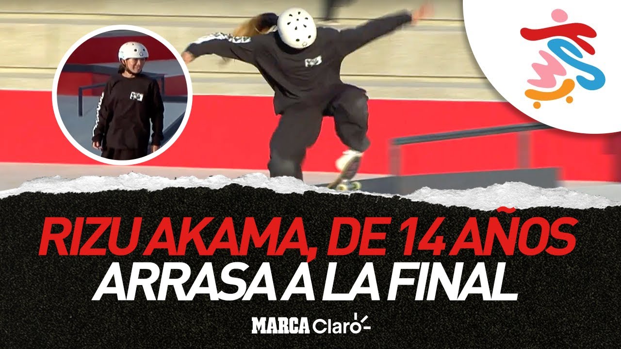 La japonesa Rizu Akama de 14 años arrasa a la final del Mundial de ...