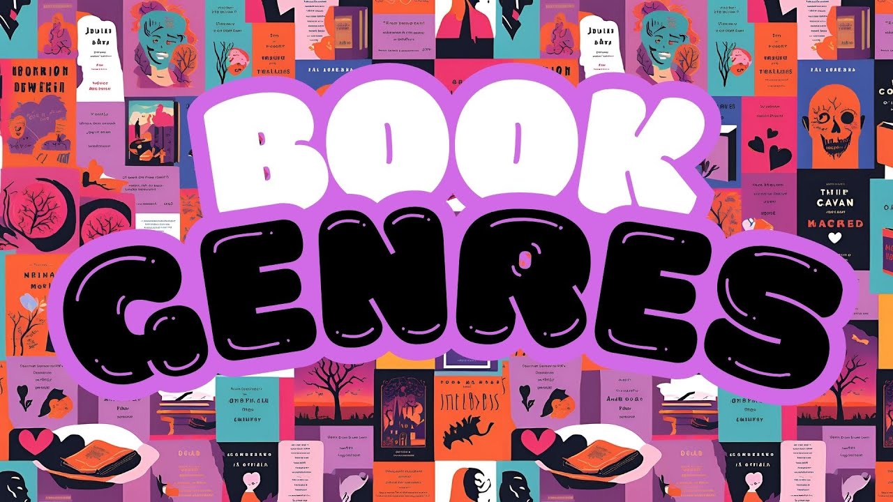 22 Types of Book Genres - YouTube