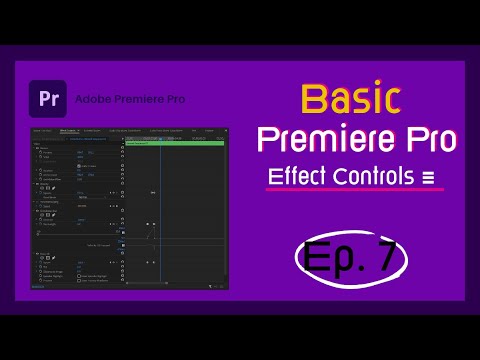 Ep 7: Effect Controls Premiere Pro 2023 Basics Tutorial រៀនកាត់តវីដីអូ ...