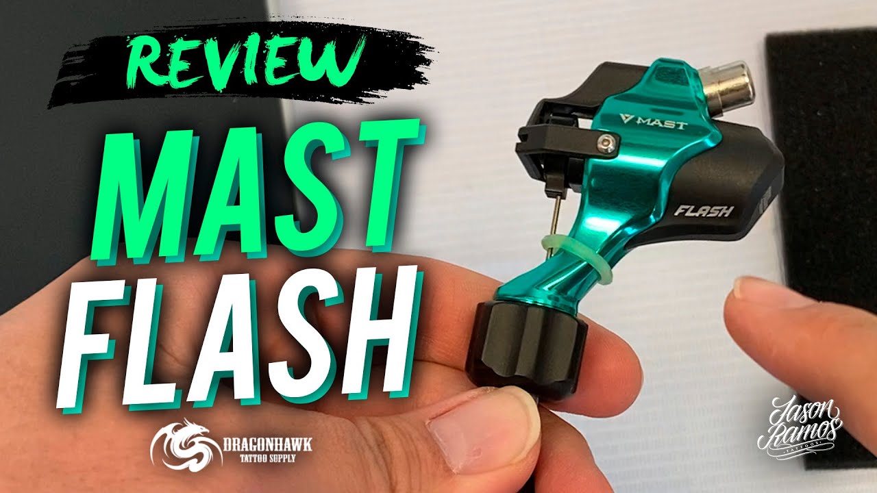 REVIEW Mast Flash Máquina de Tatuar // DragonHawk // Direct Drive ...