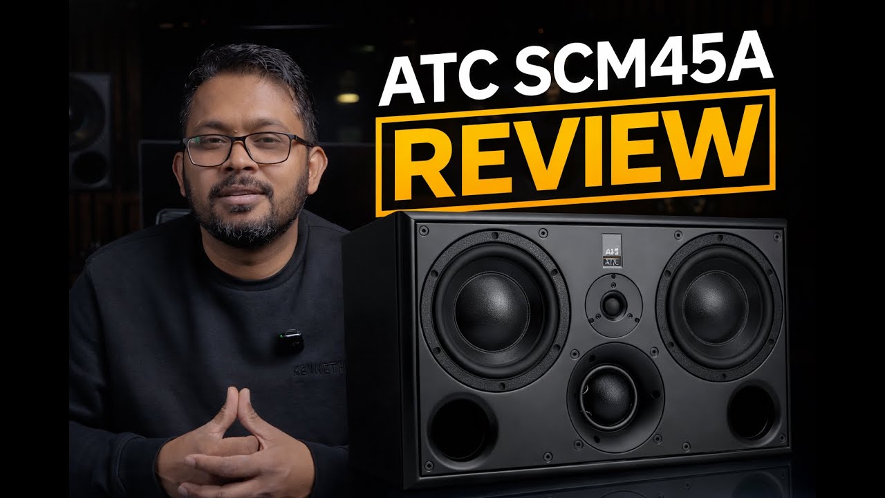 ATC SCM45A Studio Monitor Review – Mixing, Clarity & Real-World Use ...