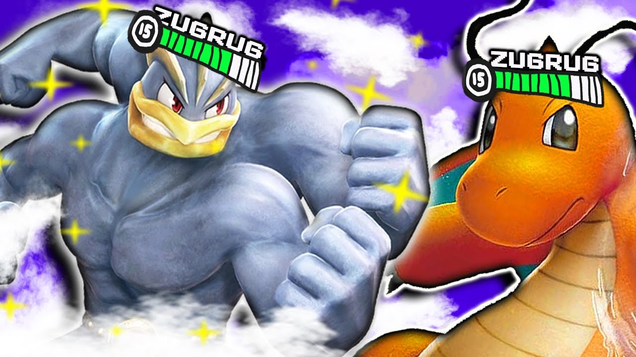 OUTRAGE DANCING DRAGONITE AND MACHAMP ATTACK WEIGHT - YouTube