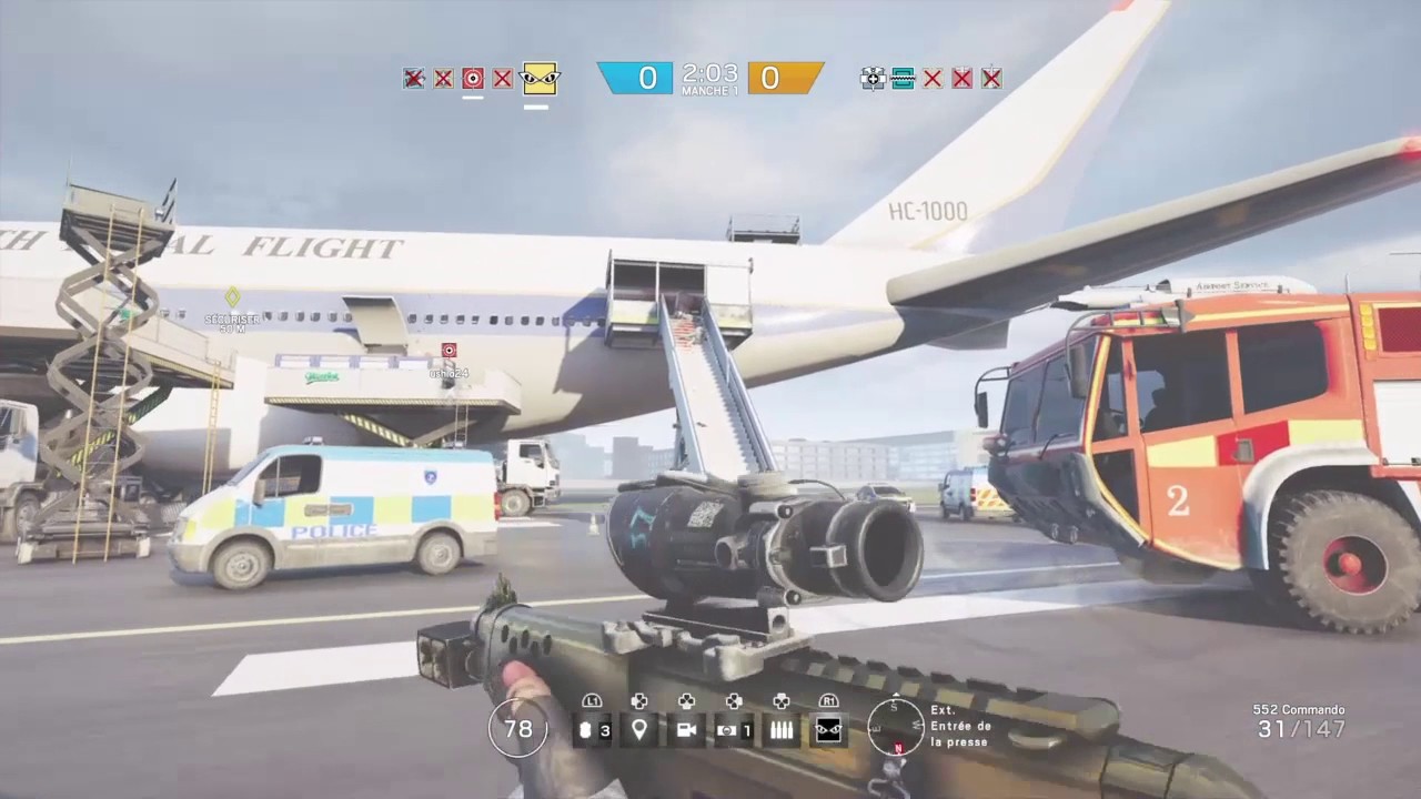 FULL TEAM BY PLANE - Tom Clancy's Rainbow Six Siege UbisoftFR - YouTube