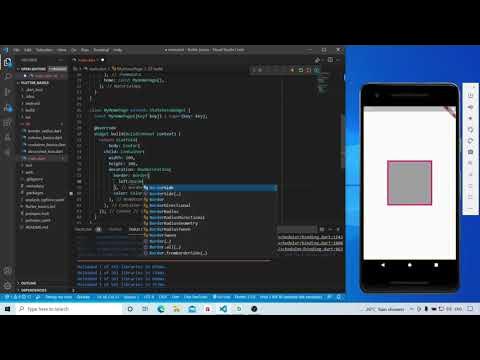 How to add border to a container in flutter - YouTube