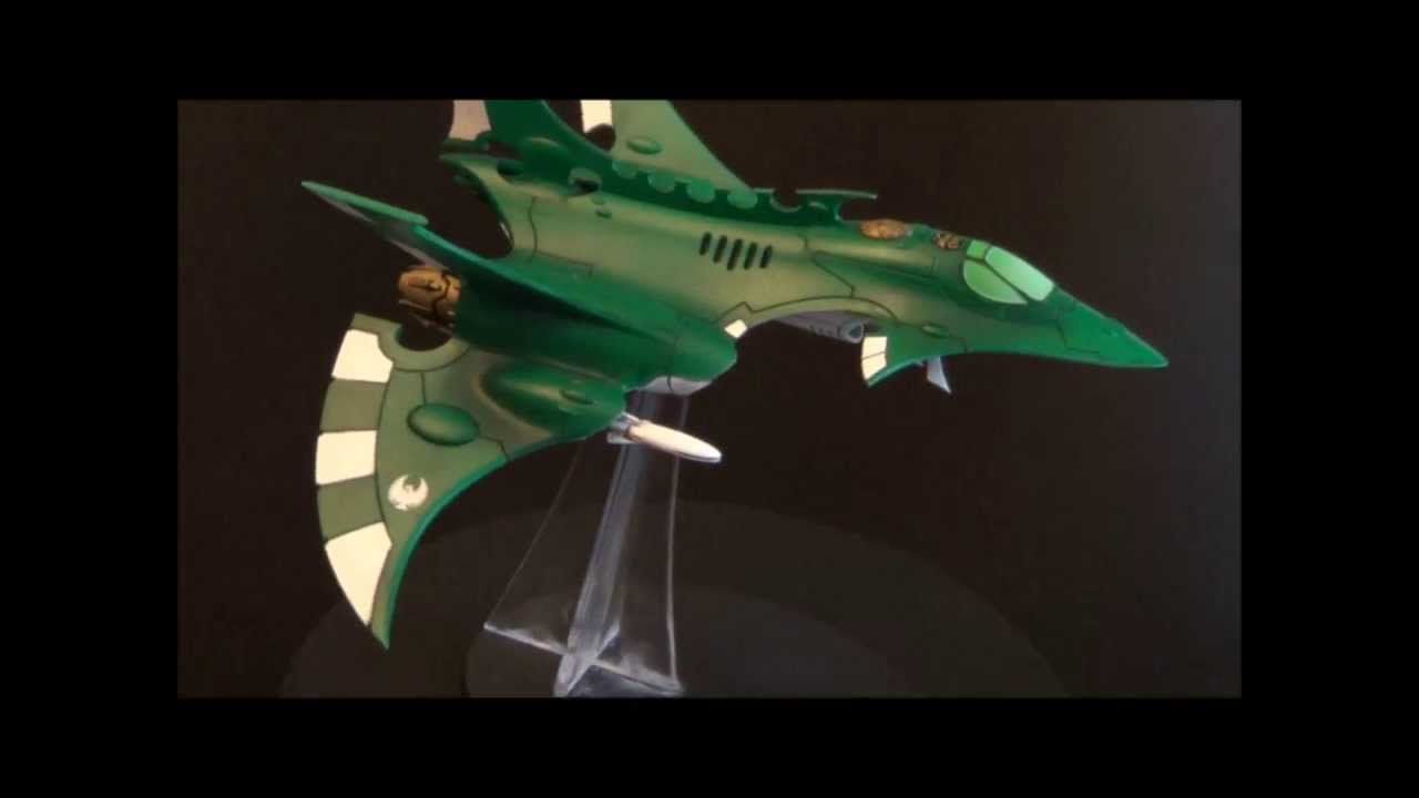 Eldar Crimson Hunter/Hemlock Wraithfighter - YouTube