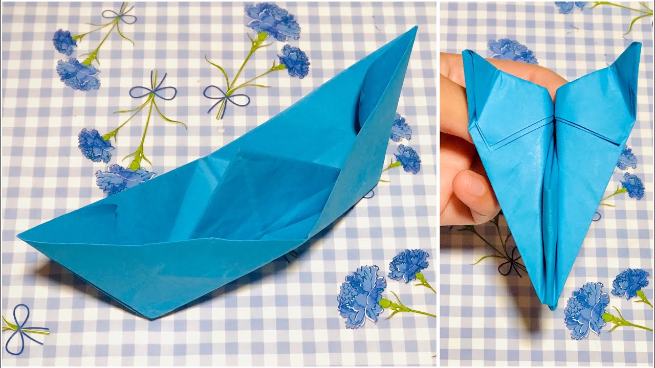 DIY Origami Paper Boat & Aeroplane | Origami Paper Boat & Aeroplane ...