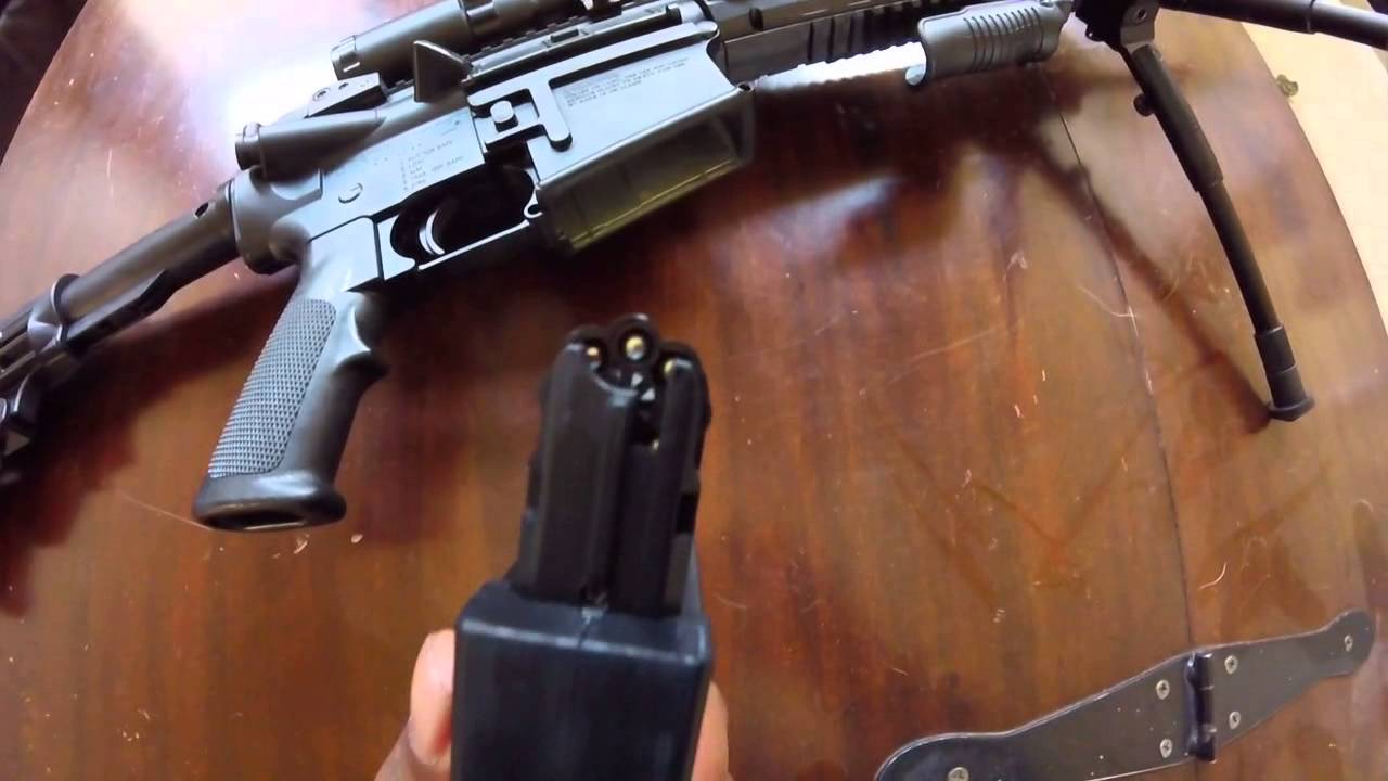 Winchester MP4 pellet gun review - YouTube