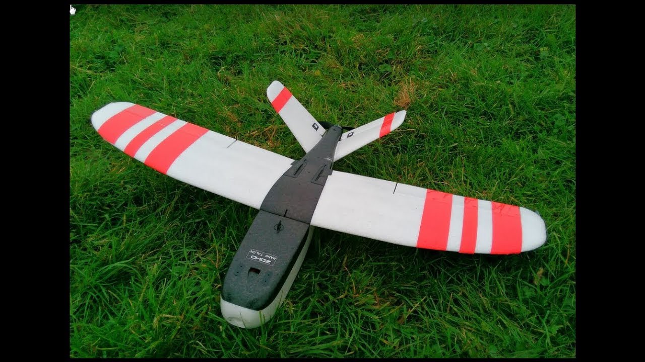 Nano Talon slope flying and 4s powered - YouTube