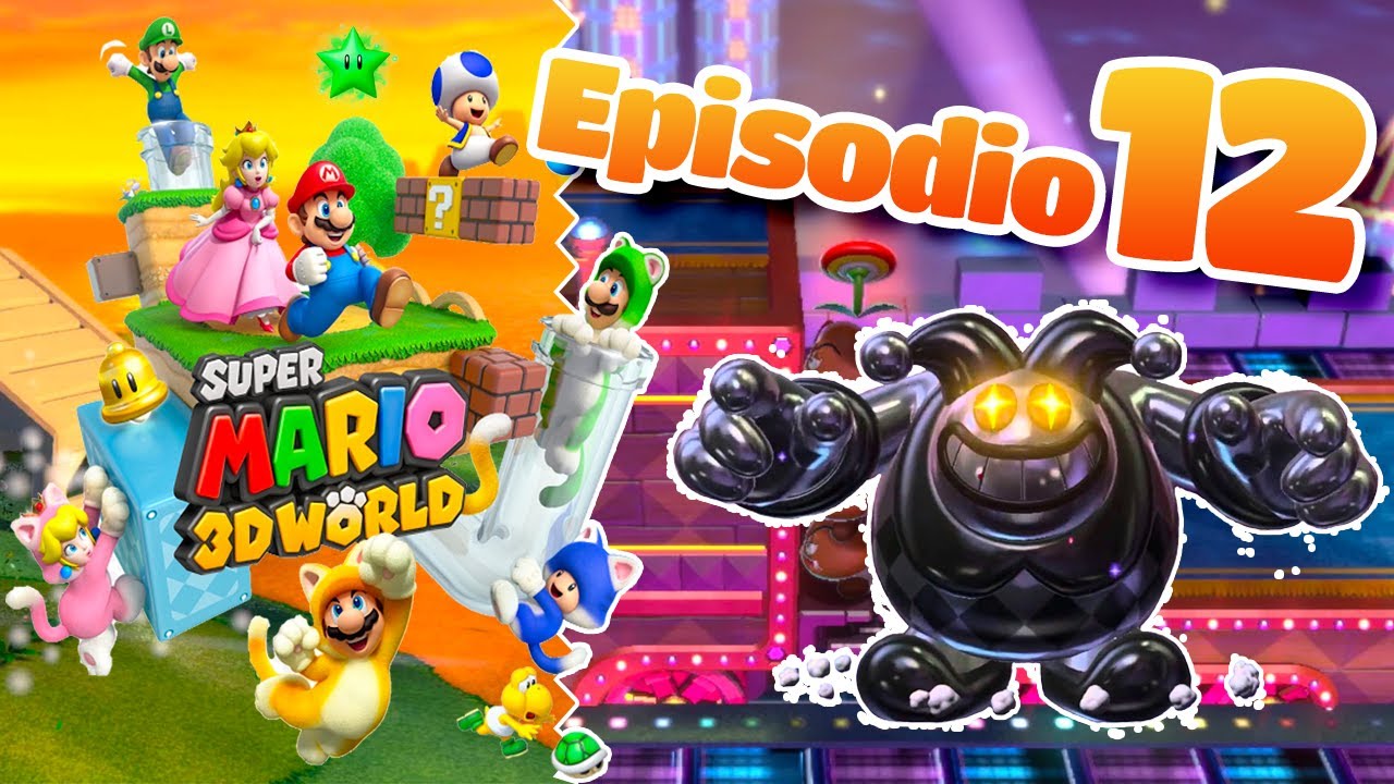 | Super Mario 3D World | !Recorriendo el mundo de Bowser! | MUNDO 8 ...