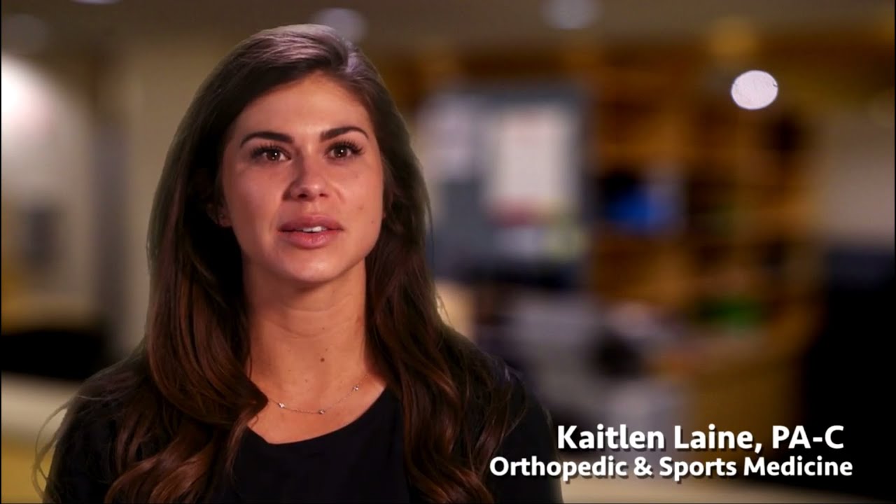 Meet Kaitlen Laine, P.A.-C., Orthopedics & Sports Medicine Care ...