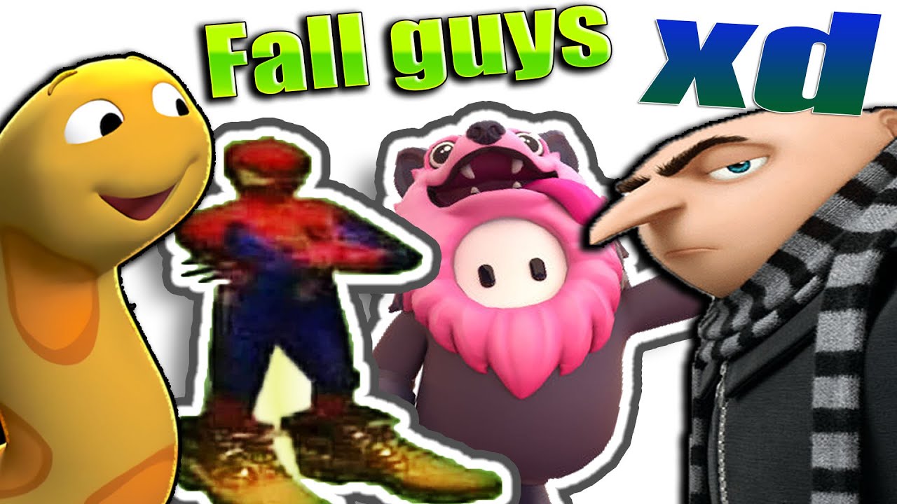 El Fall guys es mejor con Memes Jajaja xd - YouTube