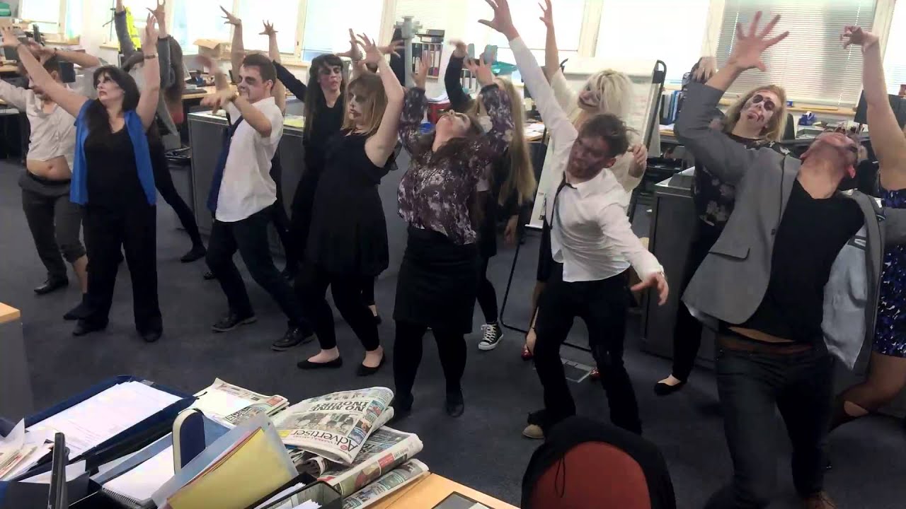 One Big Fancy Dress Friday - Thriller - YouTube