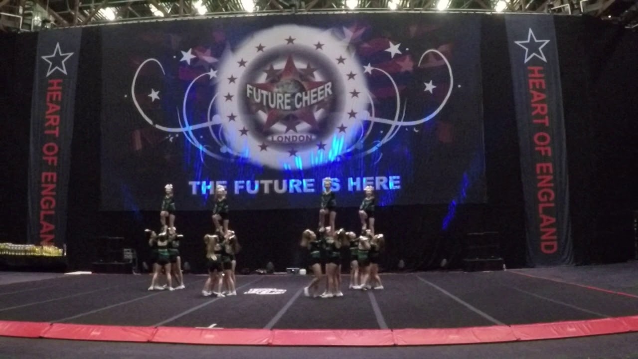EMCA Fantasy Senior Level 1 - Future Cheer Heart of England 2018 - YouTube