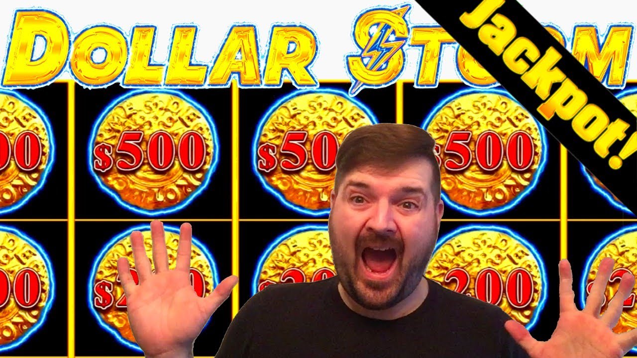 MASSIVE JACKPOT HAND PAY! ⚡⚡⚡ The BEST Dollar Storm Slot Video On ...