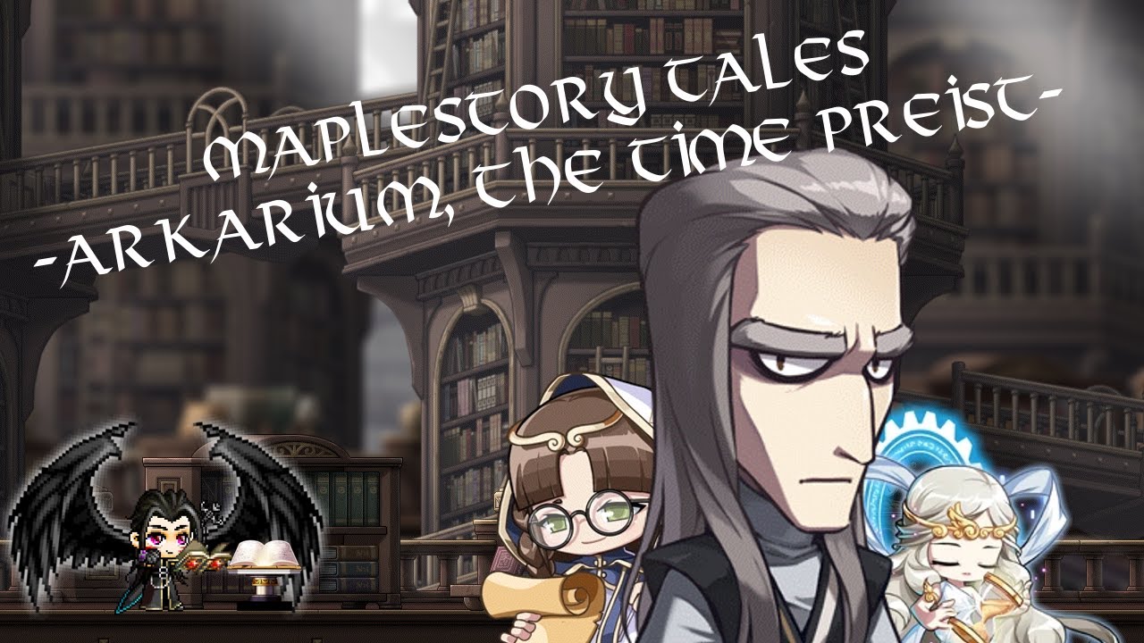Maplestory Tales - Arkarium, The Time Priest - YouTube