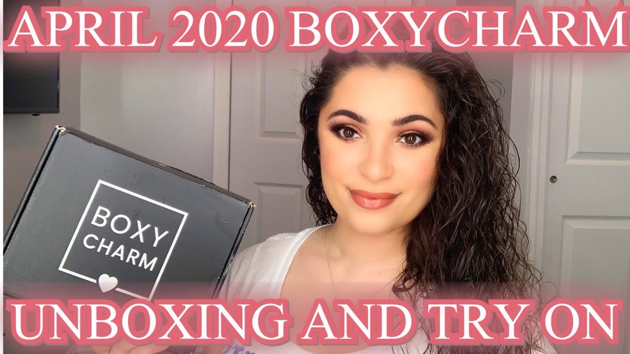 April 2020 Boxycharm Unboxing and Try On | Samantha Marie - YouTube