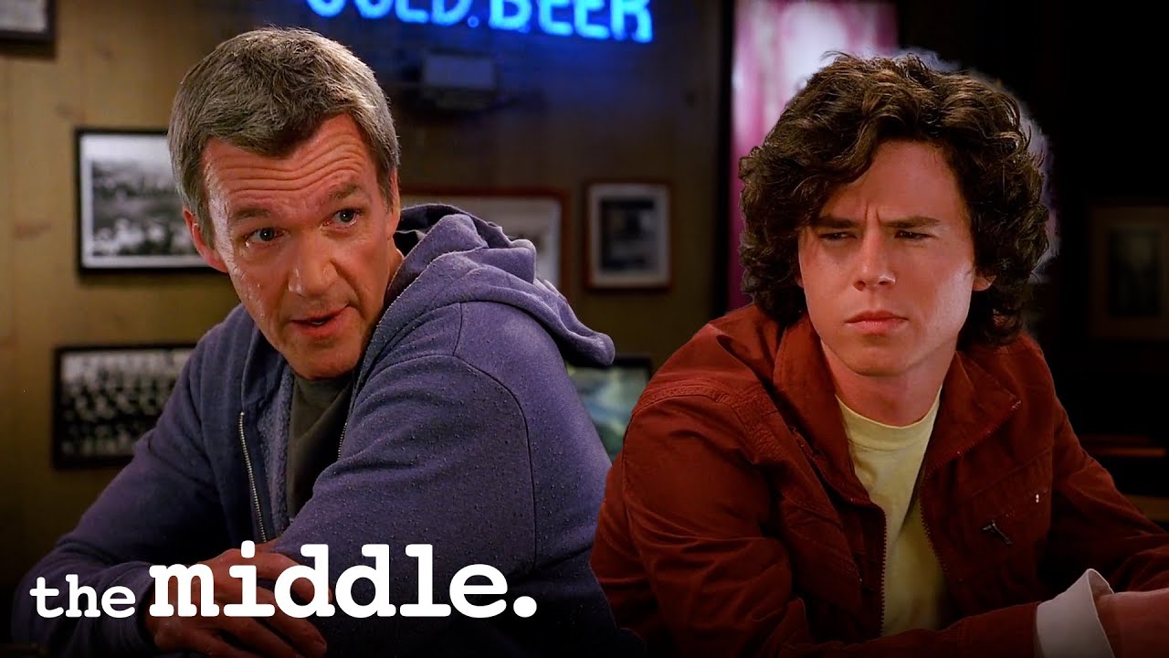 Axl's First Beer with his Dad gets Emotional | The Middle - YouTube