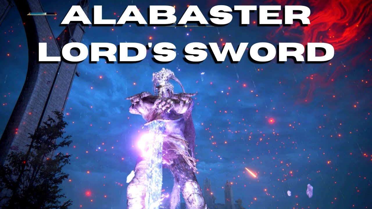 Alabaster Lord's Sword PvP Showcase Elden Ring Duels and Builds - YouTube