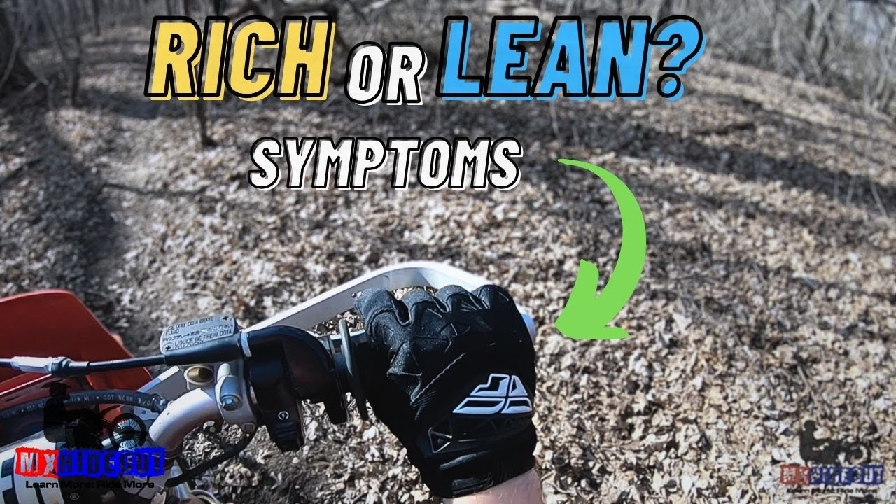How To Tell If Your Dirt Bike Is Running RICH Or LEAN - YouTube