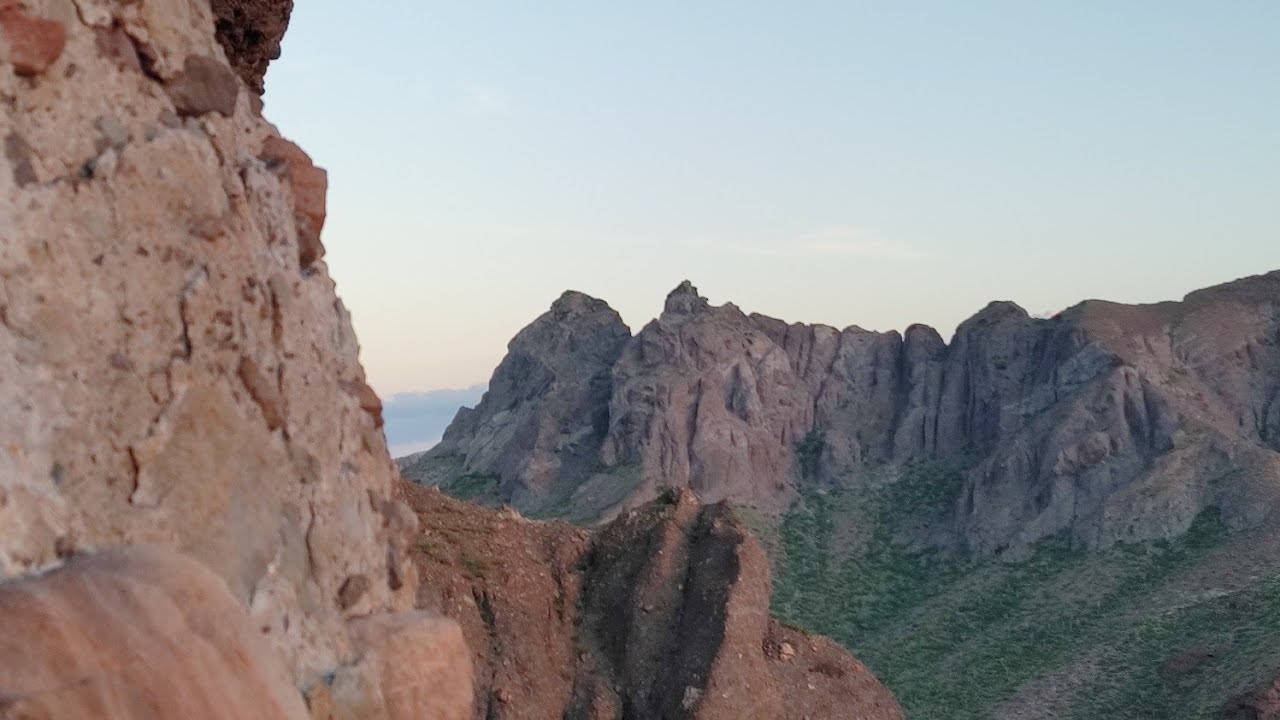 Gran pared del cerro El indio Narizón, no llegamos a la cumbre por esta ...