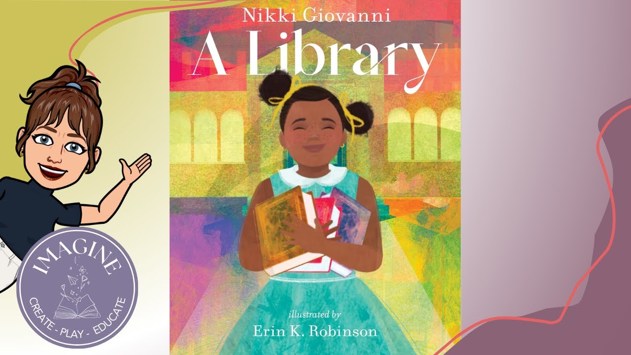 A Library 📚 (read aloud children's book) - YouTube