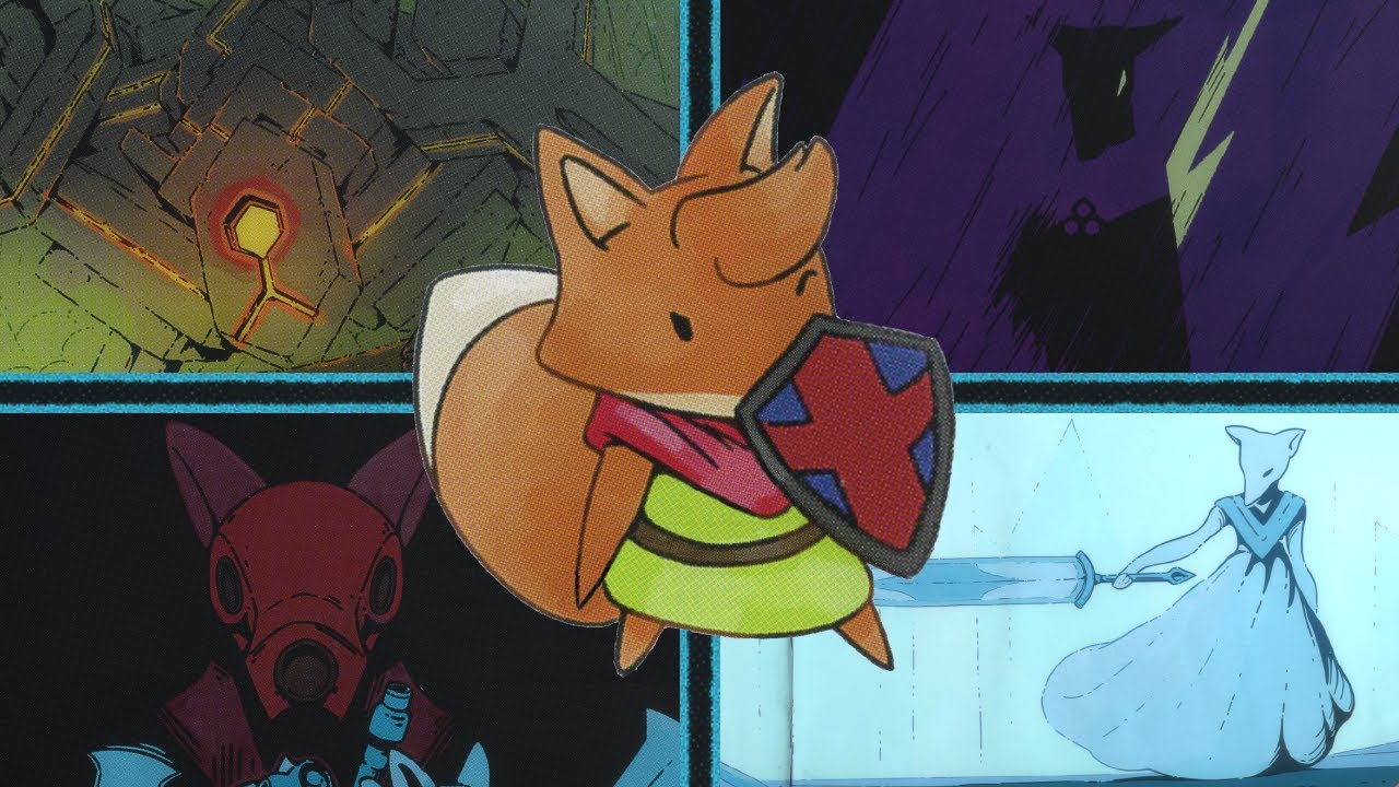 TUNIC - All Bosses - Shield Only - YouTube