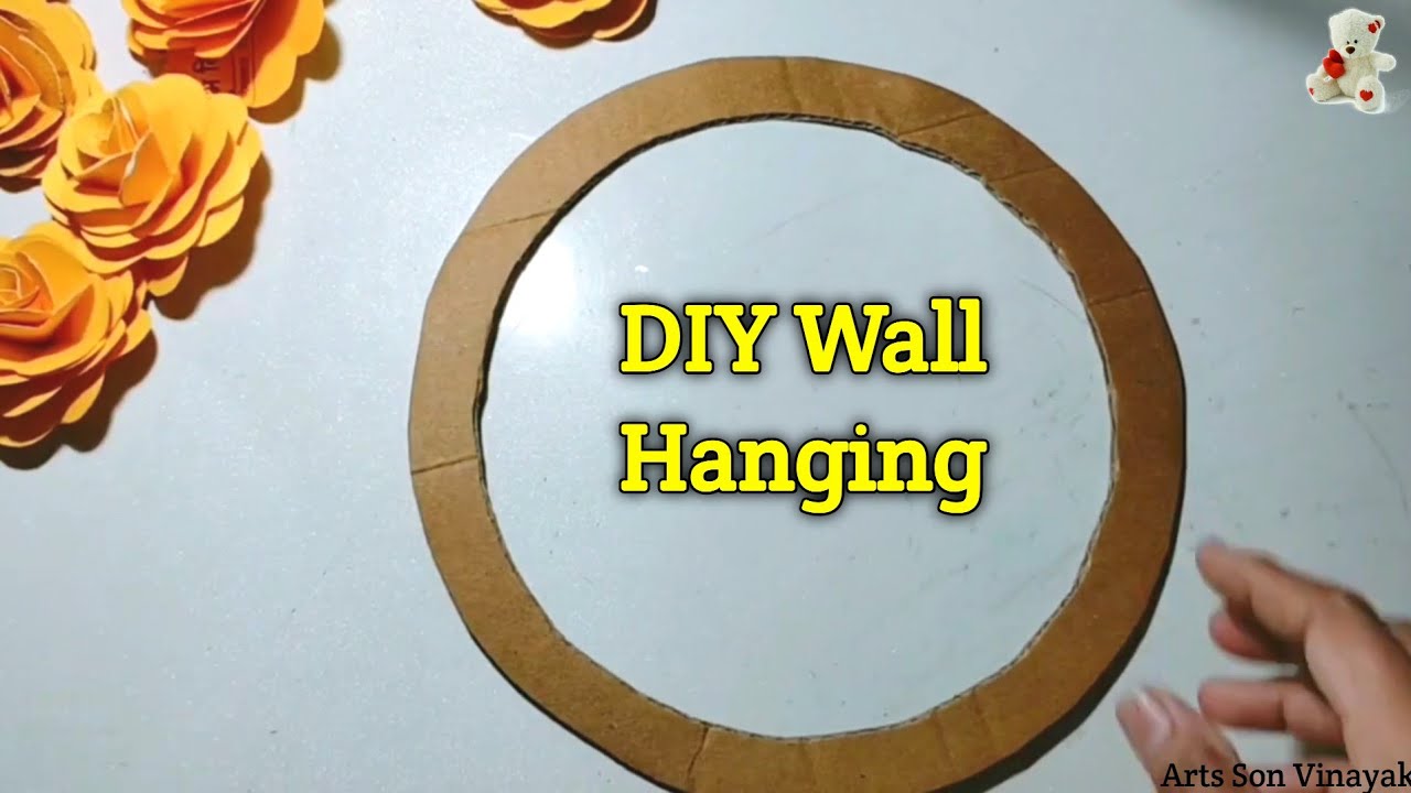 Wedding Card Wall Hanging | Wedding Card Craft Ideas | Reuse Wedding ...