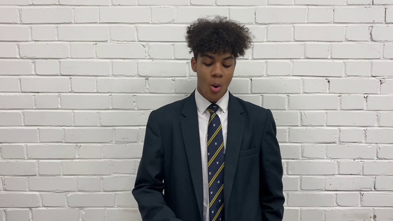 Ayman - Head Boy Speech 2020 - YouTube