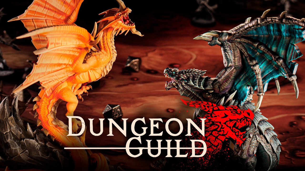 Dungeon Guild - D&D Minis Collection - YouTube