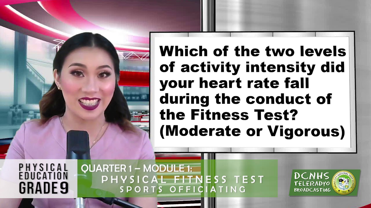 Physical Education Grade 9 Week 1 - YouTube