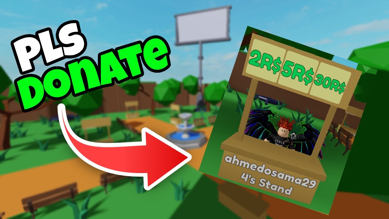 How to make a game like pls donate (MAKE ROBUX) - YouTube