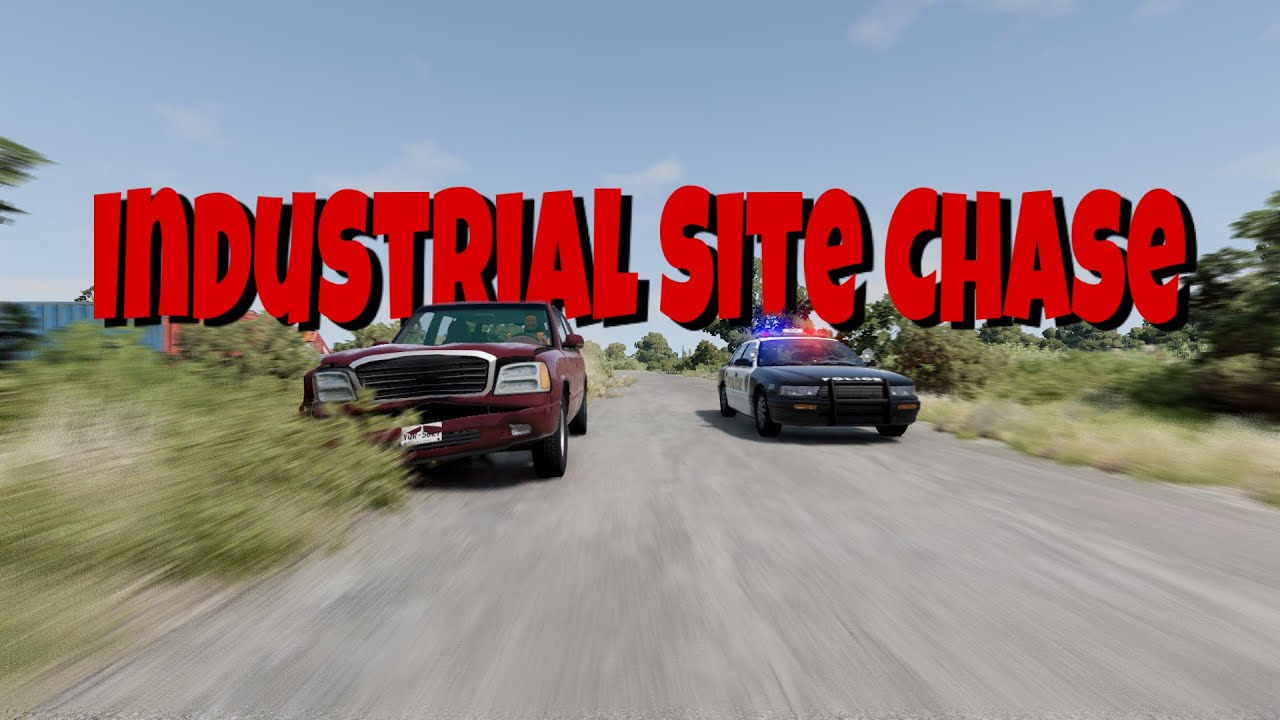 Police Car Chase #3 - BeamNG - Part 1 - YouTube
