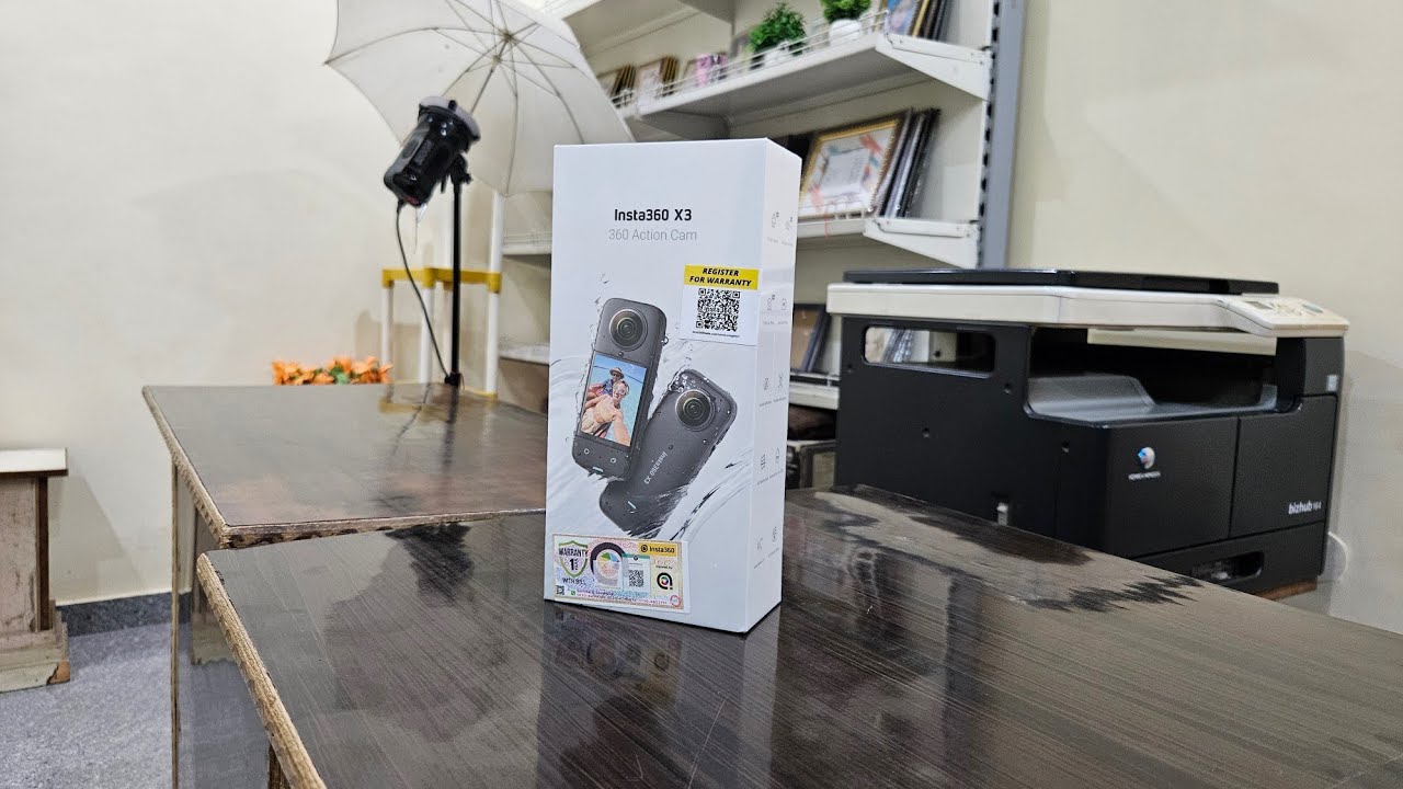 Insta one x3 unboxing || 1st Action camera insta 360 x3 || #insta360x3 ...