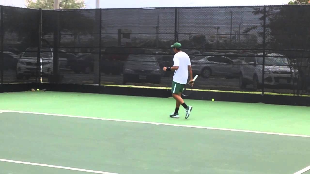 Men's Tennis Falls to UMBC - YouTube