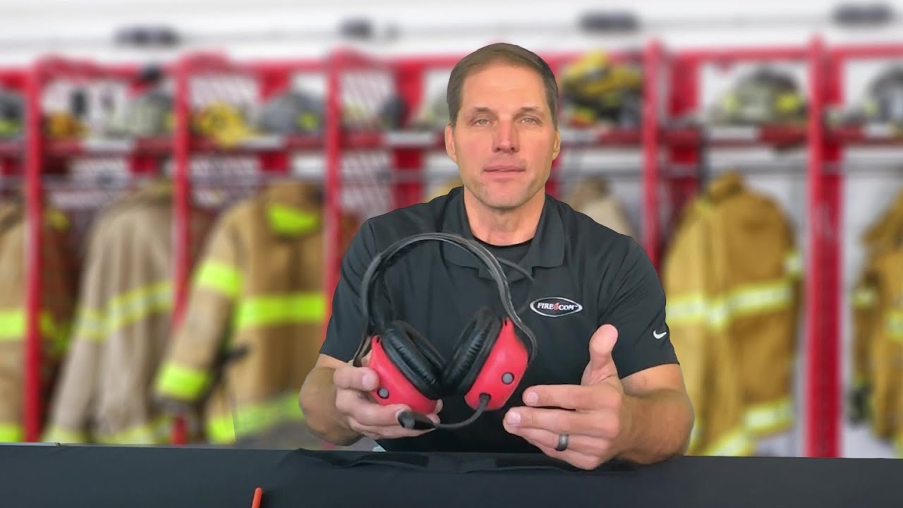 How to convert your Firecom FHW 505/507 headset from behind the head to ...