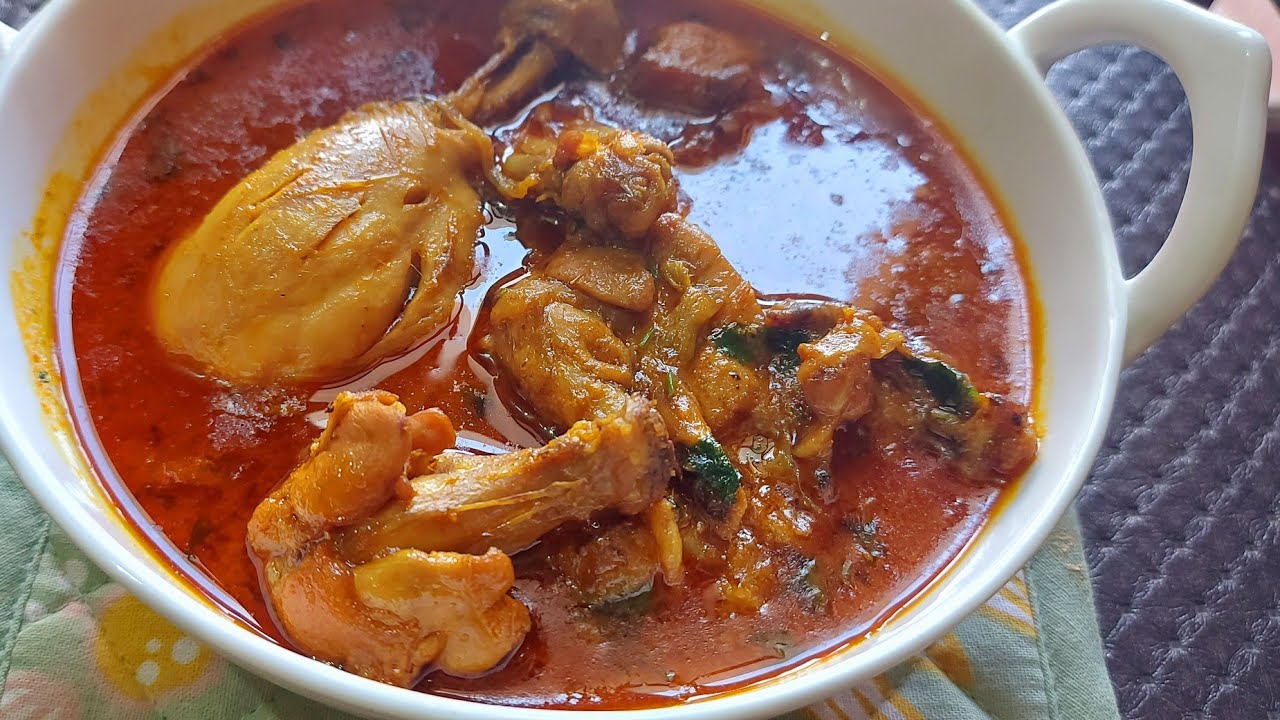 Muslim Style Chicken Curry Recipe || Chicken Ka Salan || Spicy Chicken ...